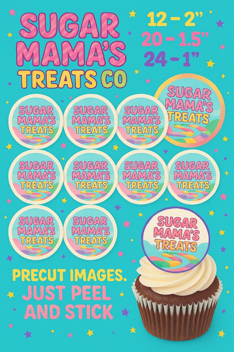 Pre-cut Berry 1st Birthday Edible Images – Strawberry Party Cupcake ...