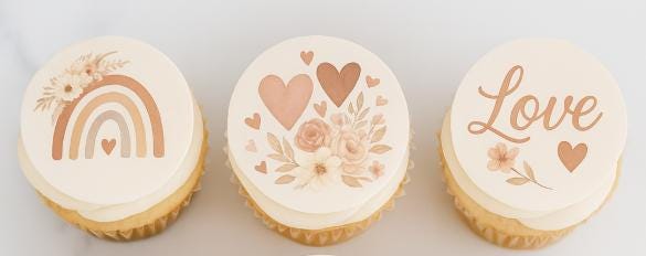 Custom Edible Images | Personalized Cupcake Toppers | Treat Toppers 1 ...