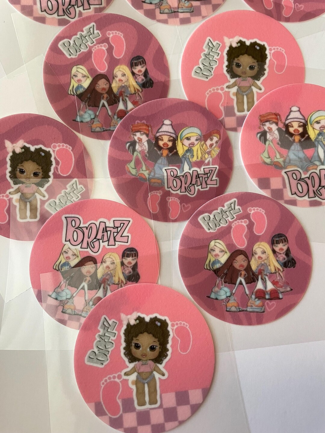 Bratz Edible Images Toppers for Oreos Cupcakes Treats - Etsy