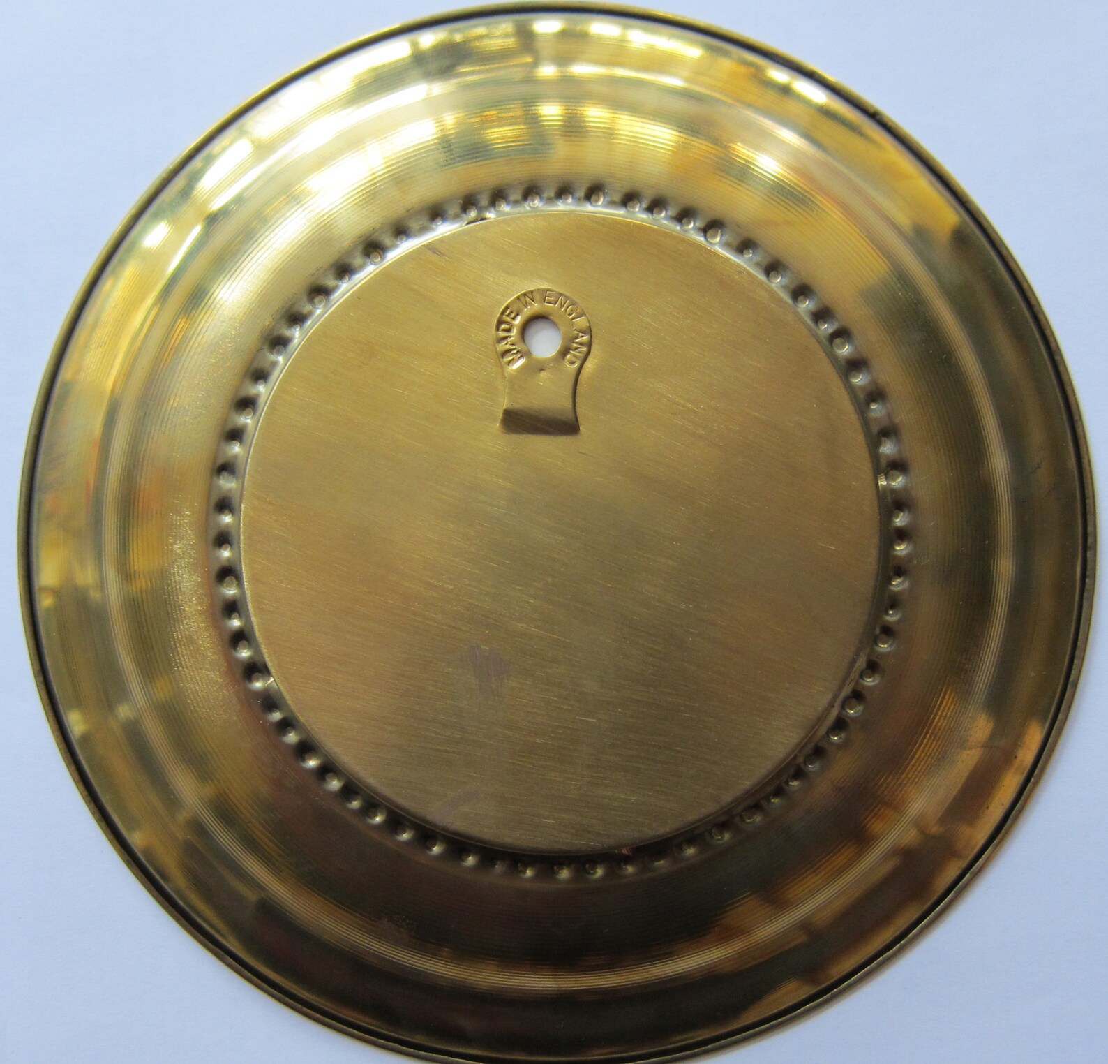 One-piece Vintage Round Brass Picture Frame Plates lovely - Etsy