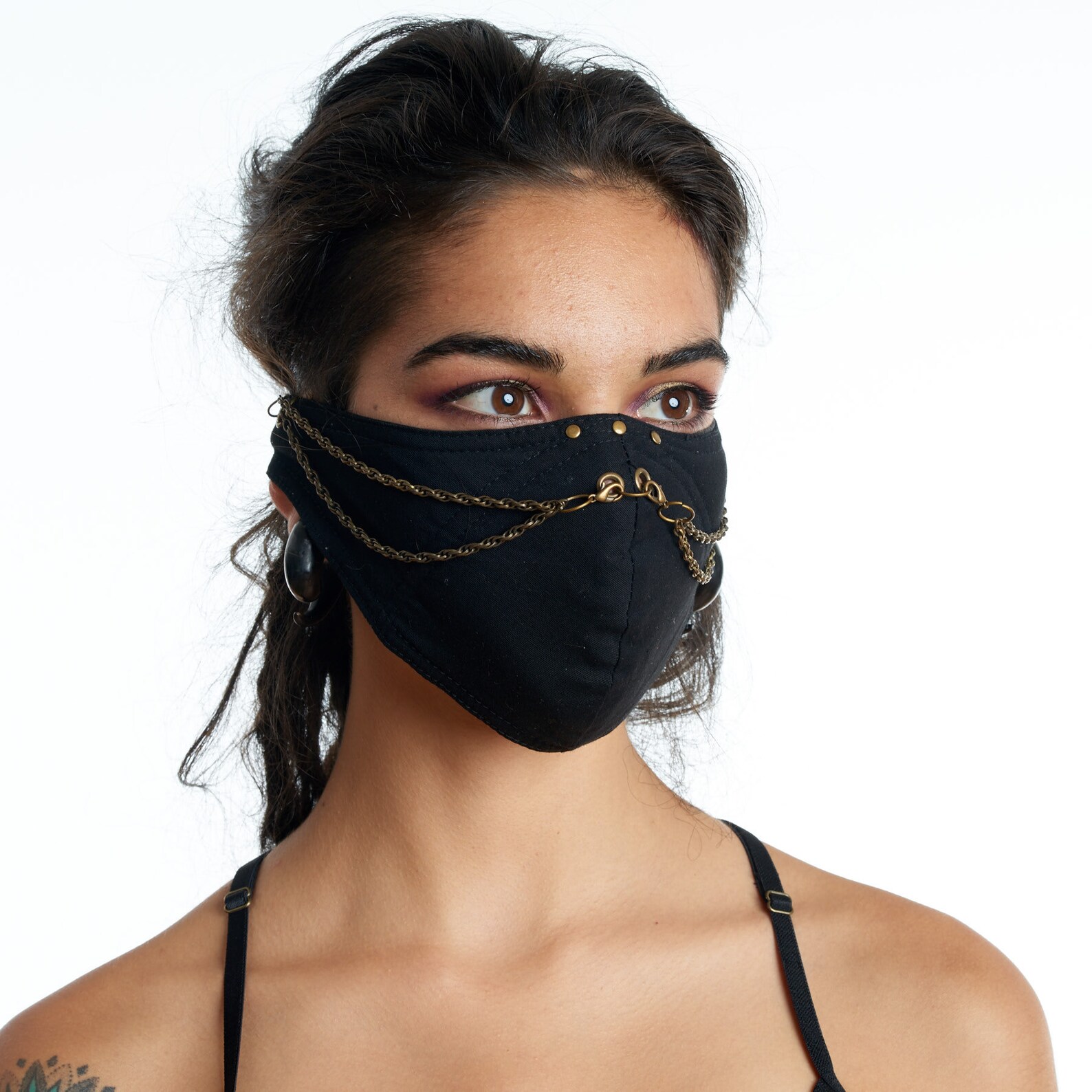 Fashionable Mask Stylish Mask Ninja Chain Face Mask Dust - Etsy