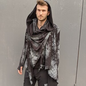 Wrap Front Zip Jacket, Kamikaze Jacket, Men's Clothing, Post ...