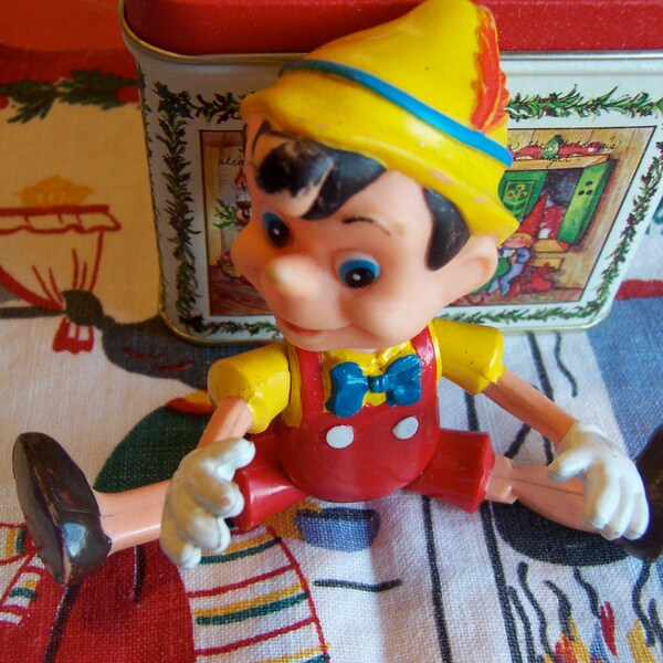 Red Pinocchio - Etsy