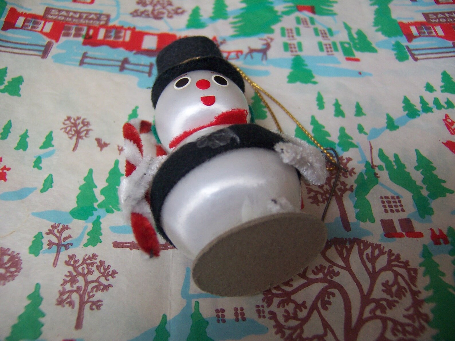 Styrofoam Snowman - Etsy