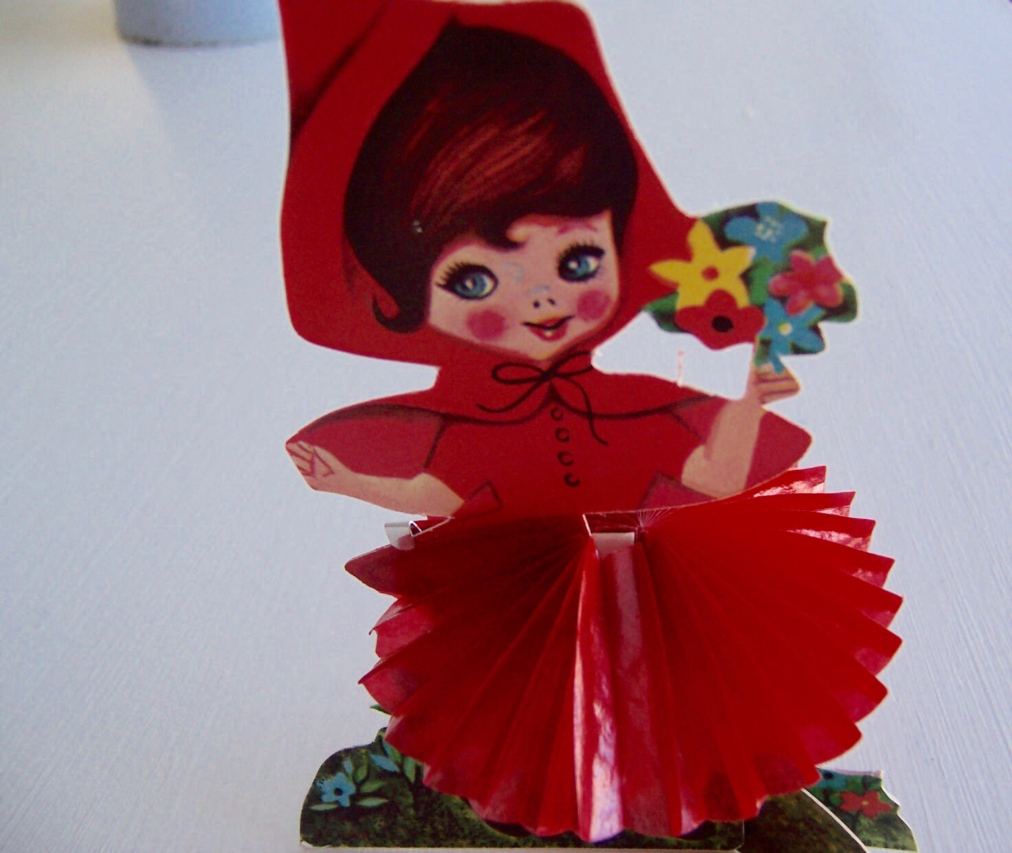 Card / Red Riding Hood Stand up Card | Etsy