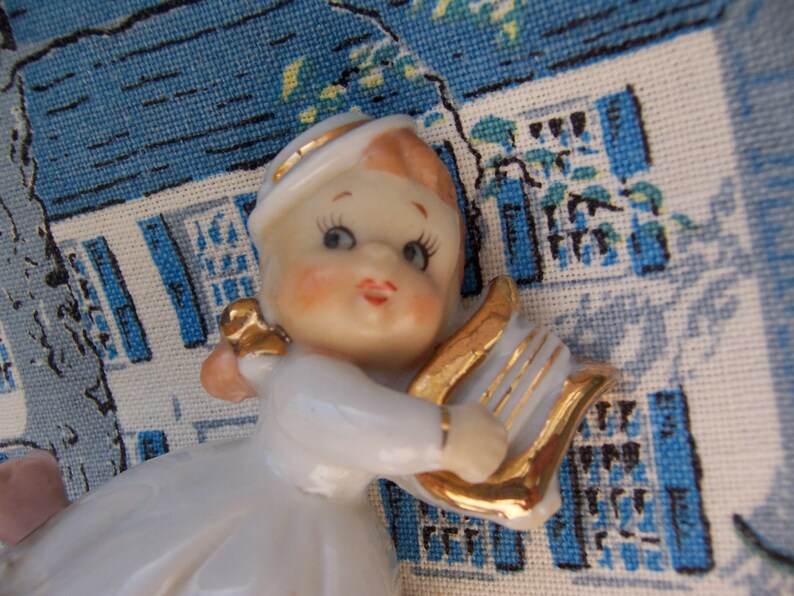 Bell / Harp Playing Girl Bell - Etsy