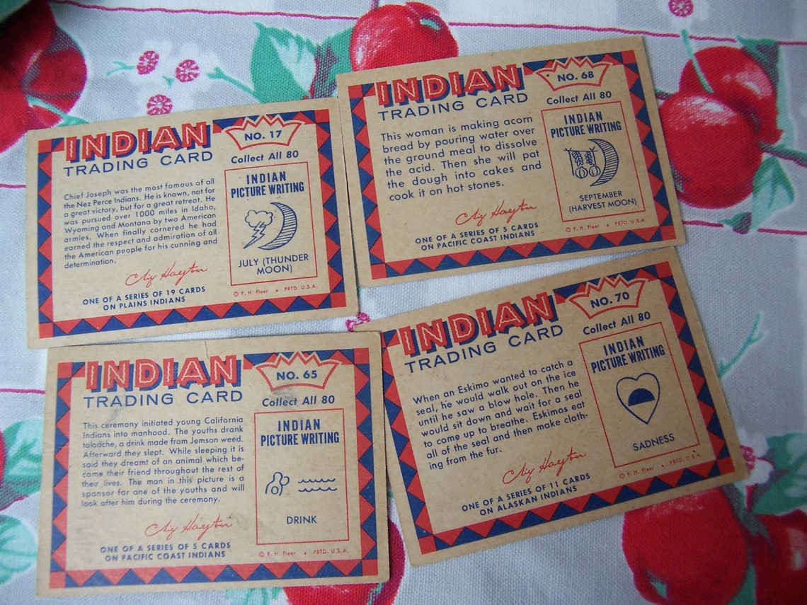 Cards / indian gum trading cards | Etsy