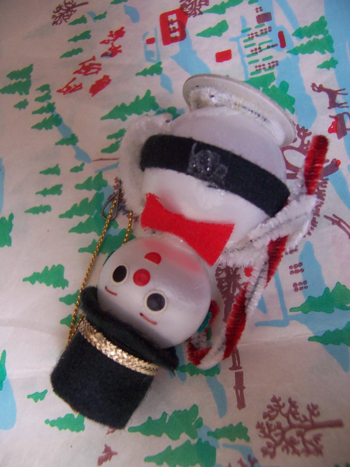 Styrofoam Snowman - Etsy