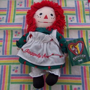 Doll / Raggedy Ann Snowden and Friends Doll - Etsy