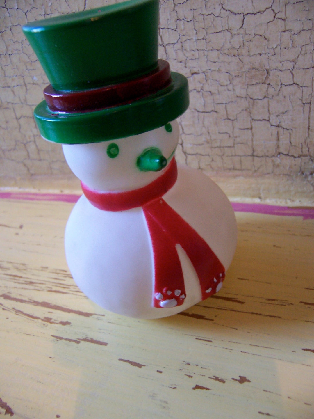 Snowman / Rubber Snowman - Etsy