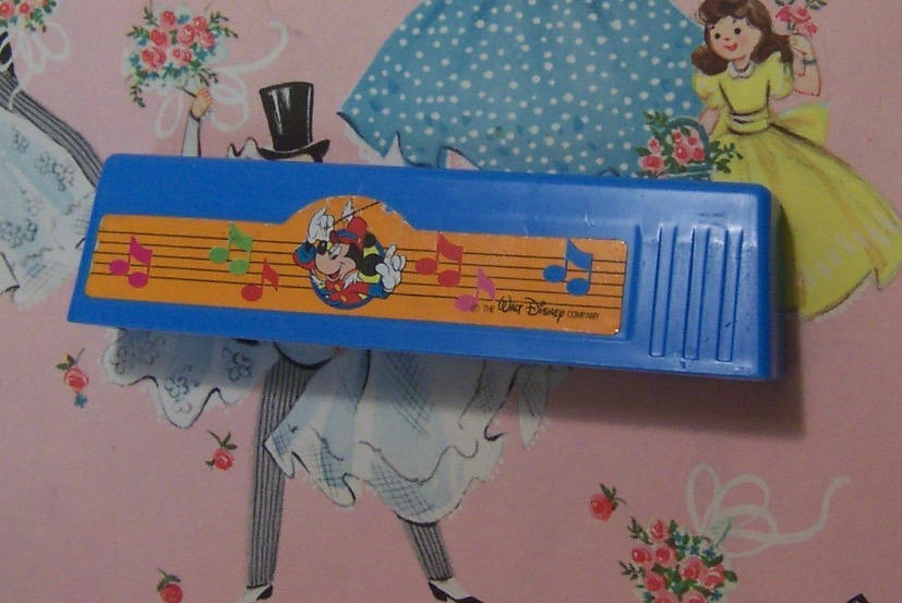Harmonica / toy plastic walt disney harmonica | Etsy