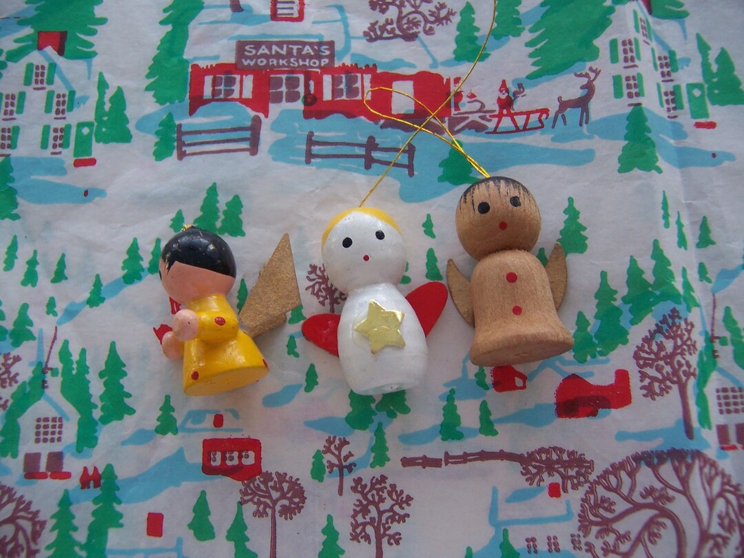 Angels / Three Wee Cute Angels - Etsy