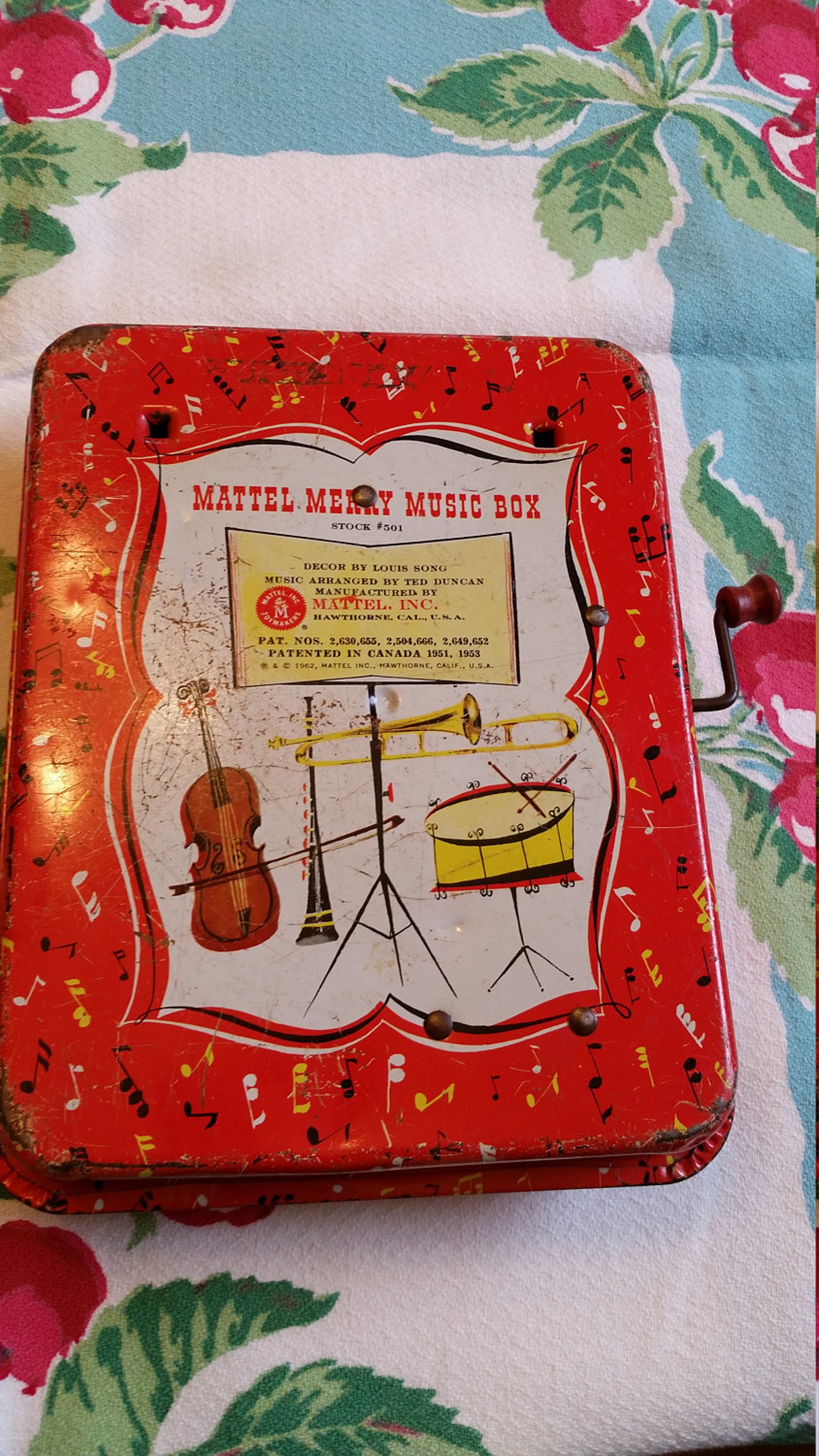 Music Box / Mattel Merry Music Box - Etsy