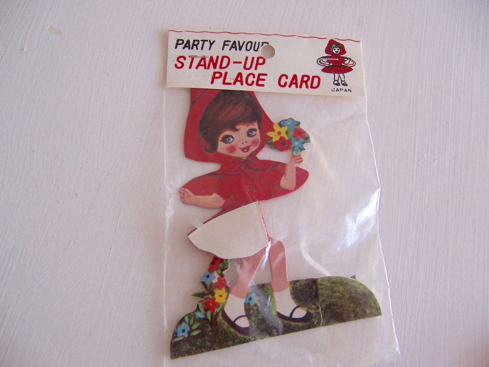 Card / Red Riding Hood Stand up Card | Etsy