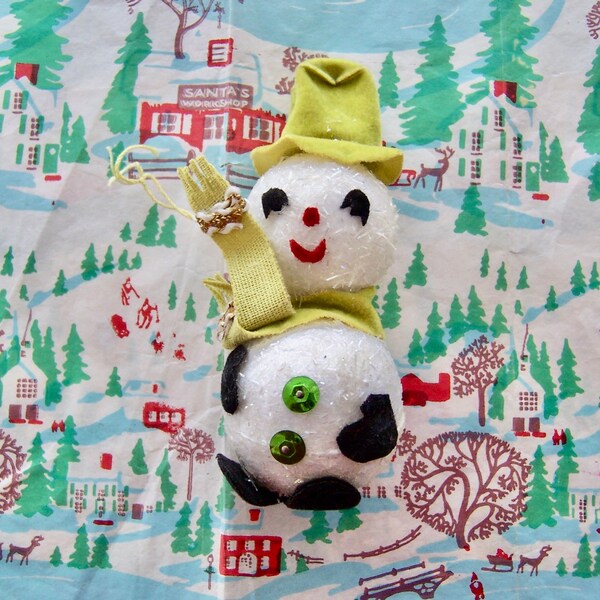 Styrofoam Snowman - Etsy
