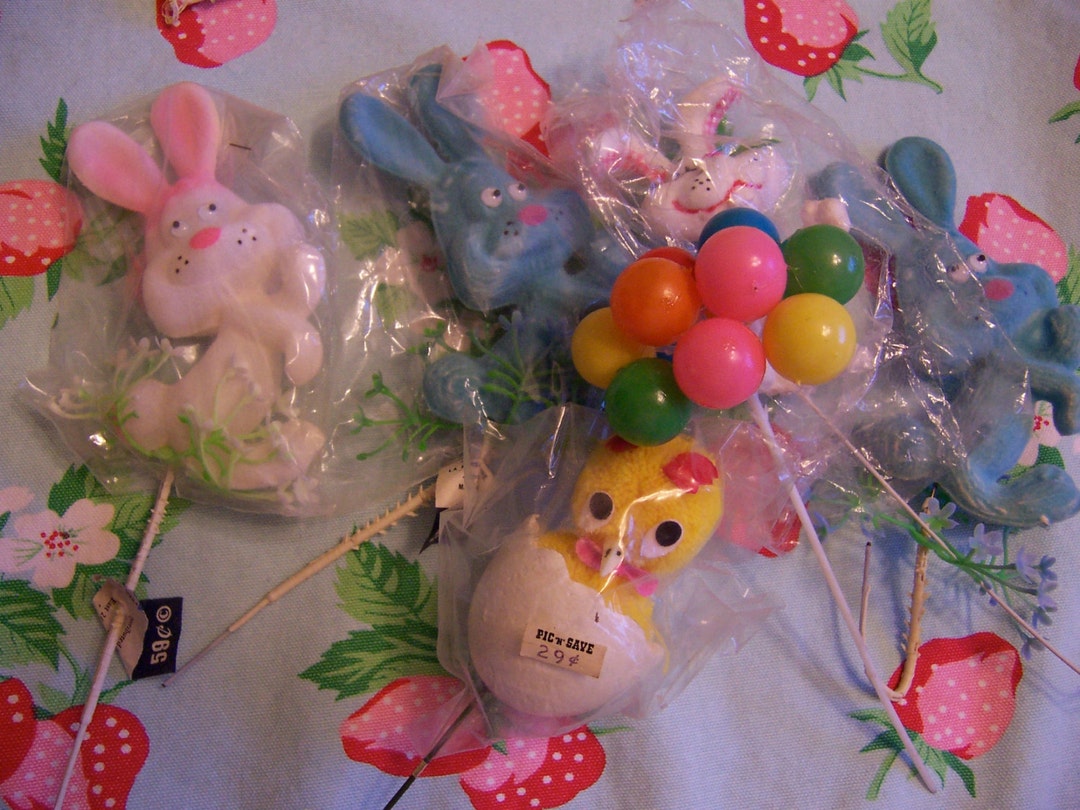 Flocked Spring Time Fun Items - Etsy