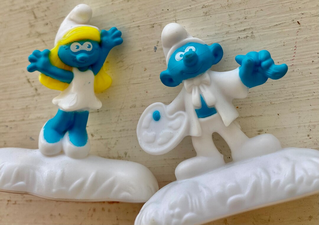 Smurf / Cake Toppers - Etsy