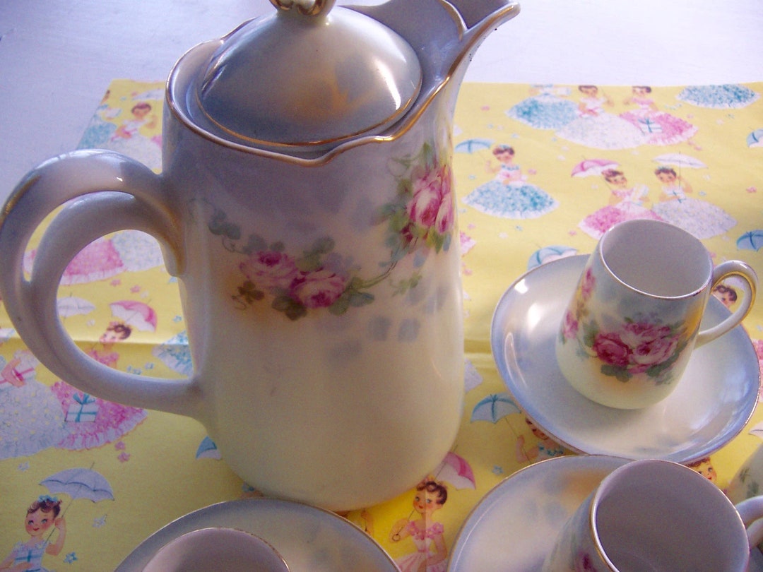 Teapot / Leuchtenburg Germany Set - Etsy