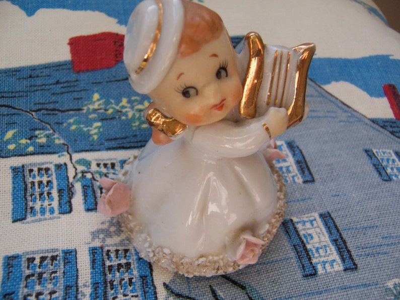 Bell / Harp Playing Girl Bell - Etsy