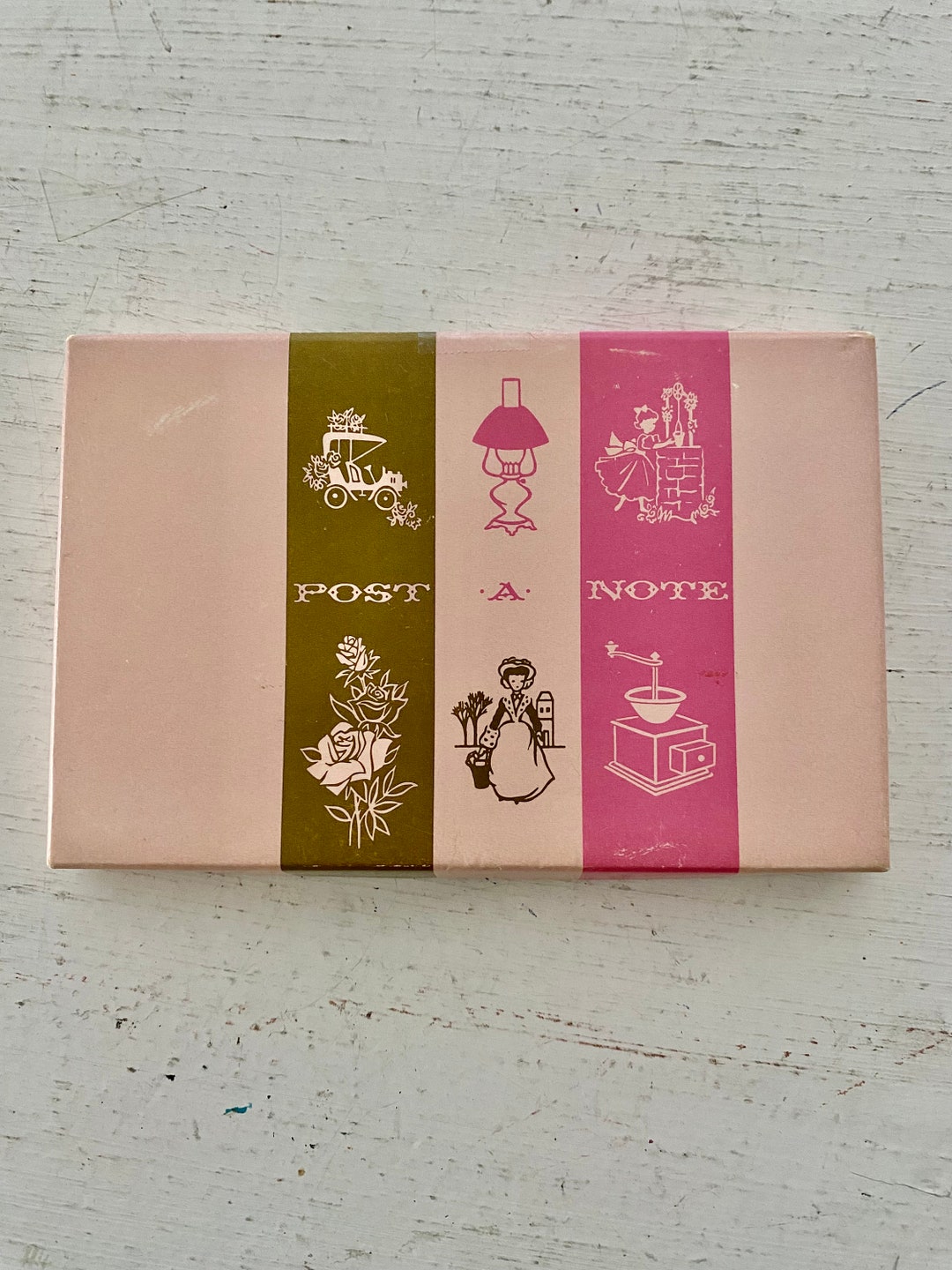 Note Cards / Little Box of Post a Notes - Etsy