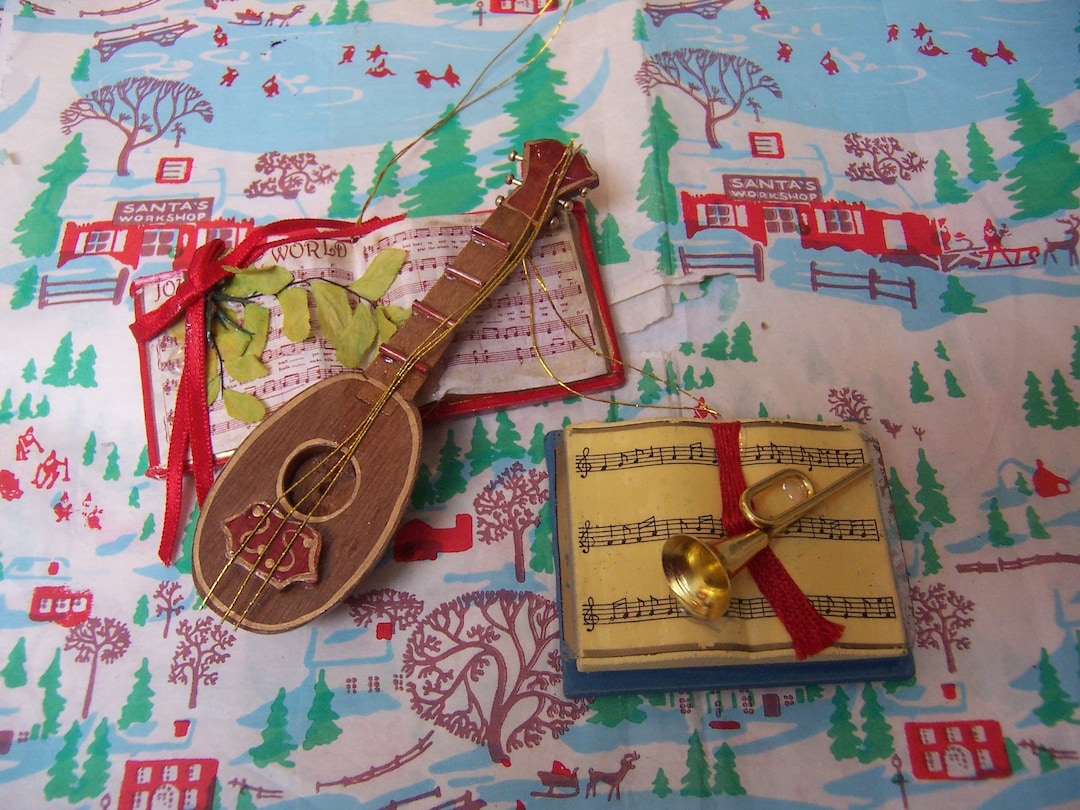 Ornaments / Musical Instrument Ornaments - Etsy