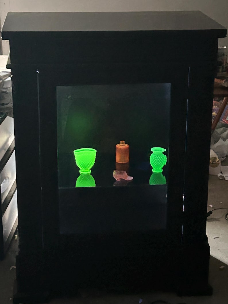 Blacklight Display Cabinet - Etsy