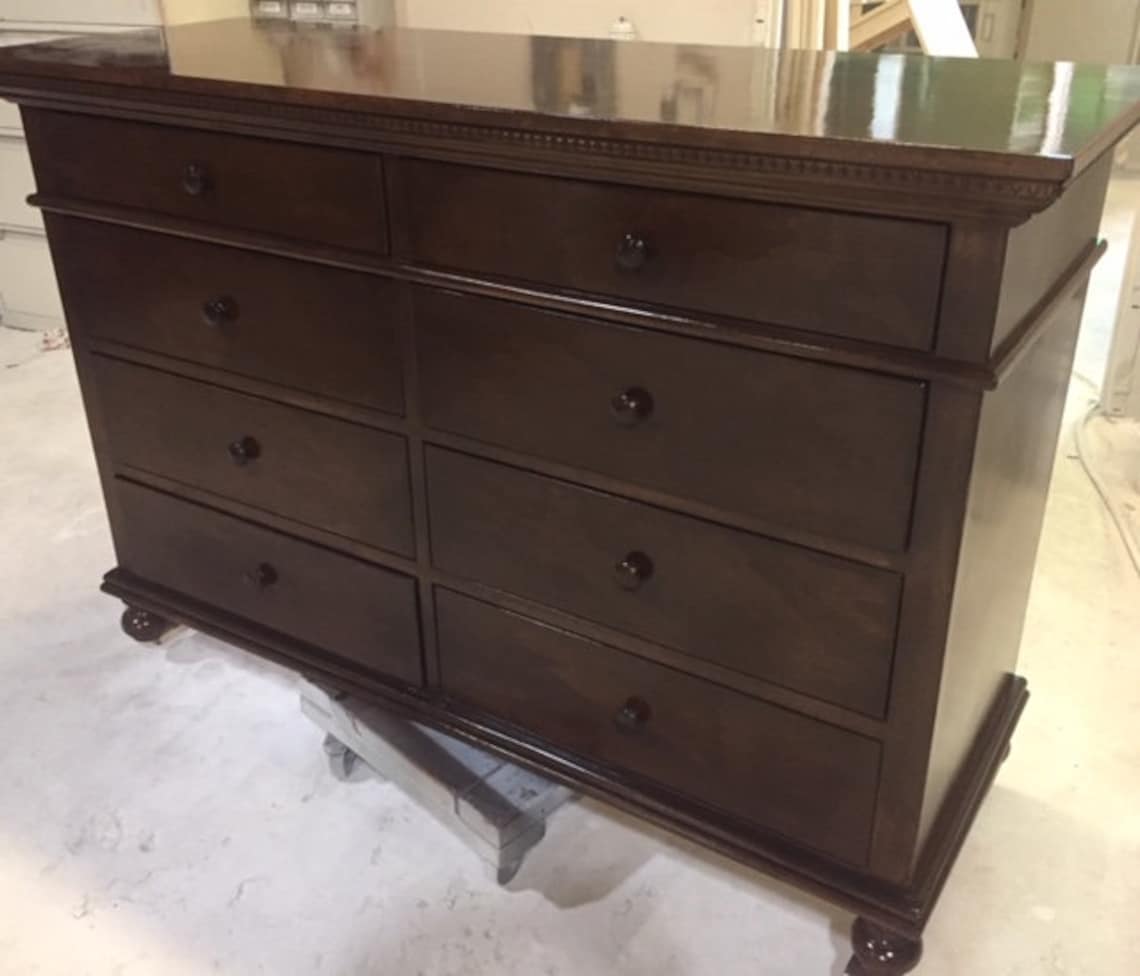 Handcrafted Dresser Solid Wood - Etsy