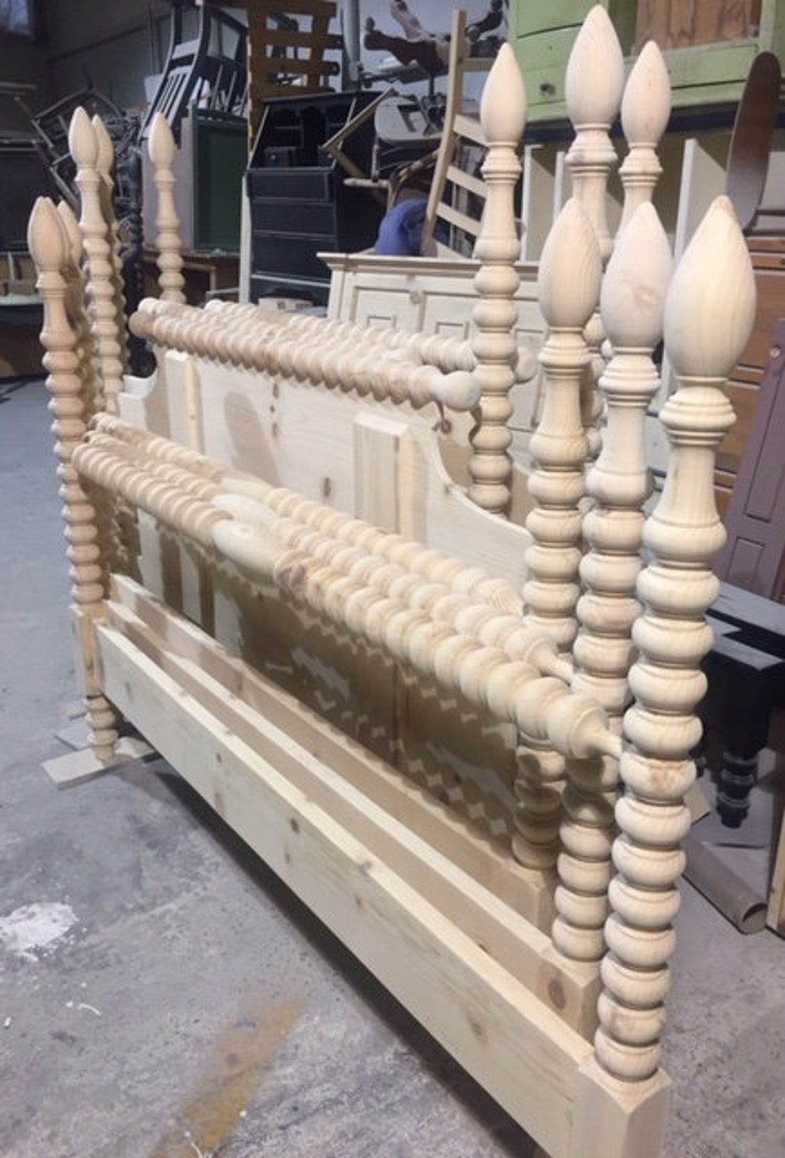 Handcrafted Bed - Etsy