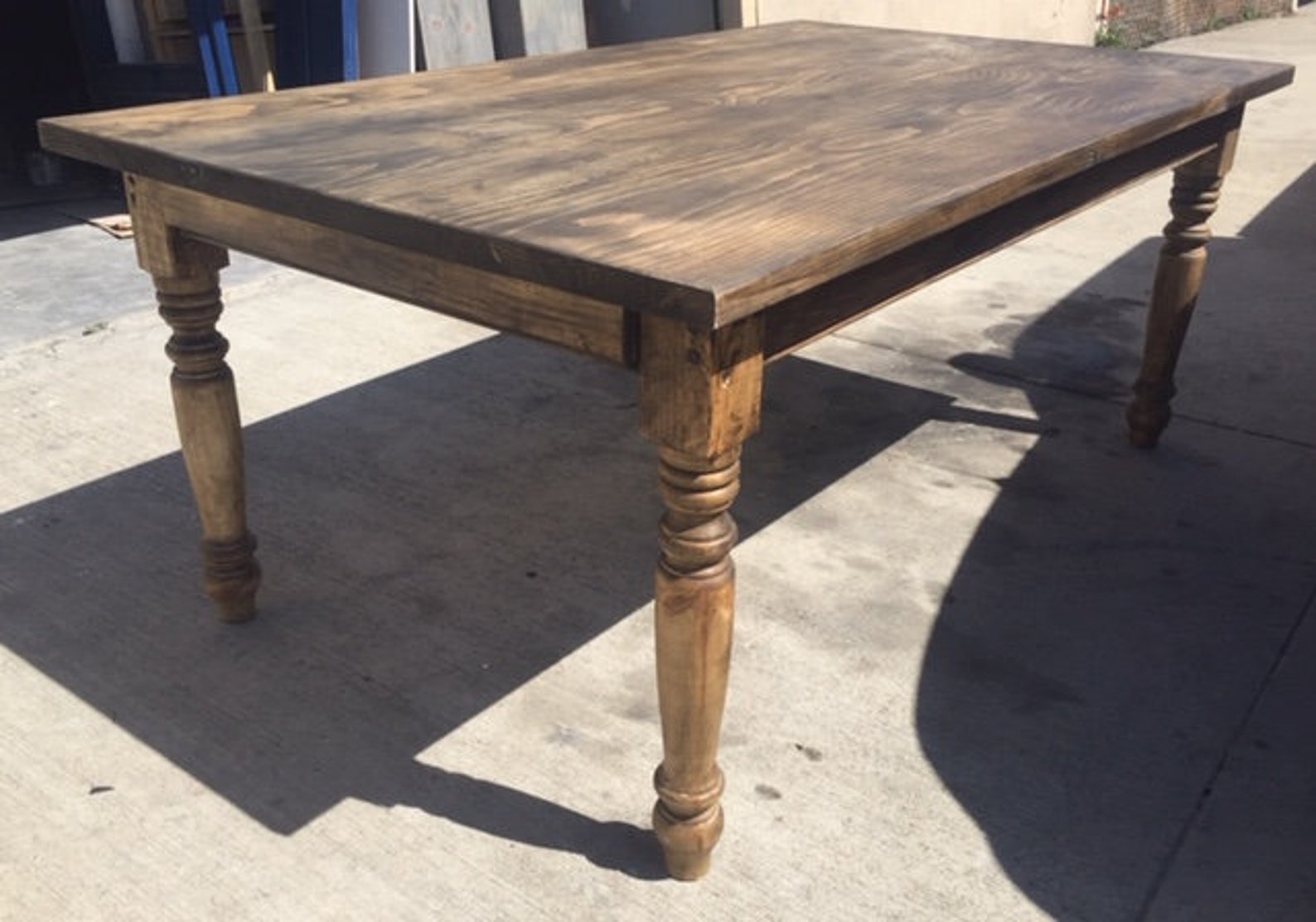 Handcrafted Dining Table - Etsy