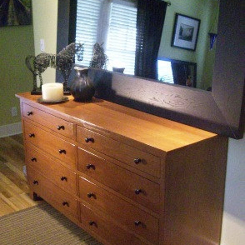 Solid Wood Dresser - Etsy