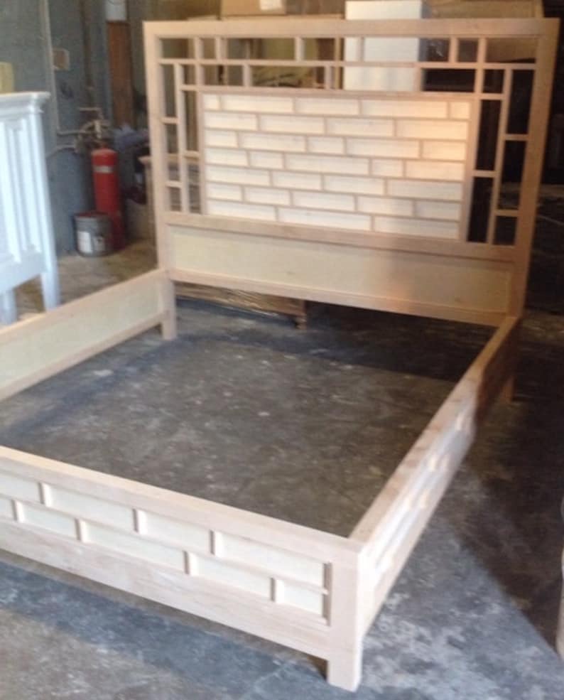 Handcrafted Bed - Etsy