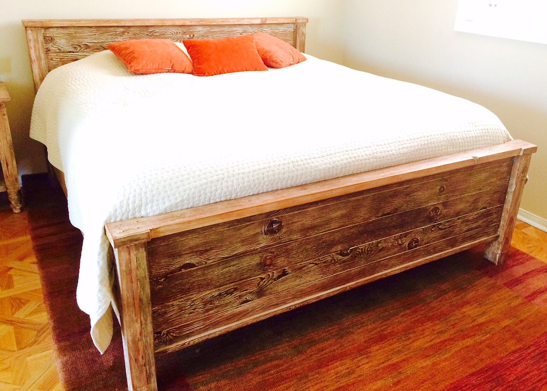 Handcrafted Bed - Etsy
