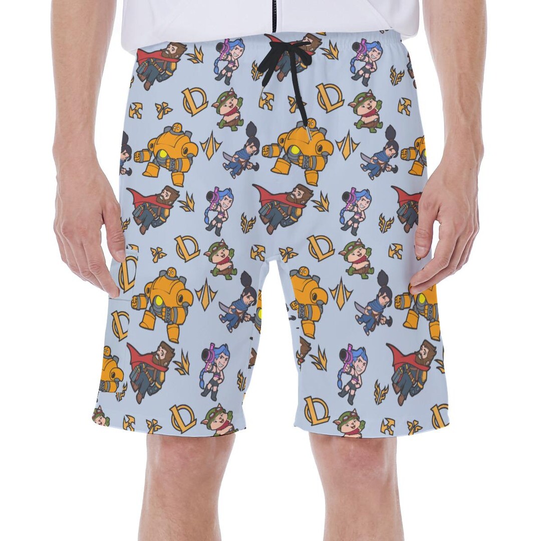 Jinx Blitzcrank Graves Teemo Yasuo League Men's Swim Trunks |beach ...
