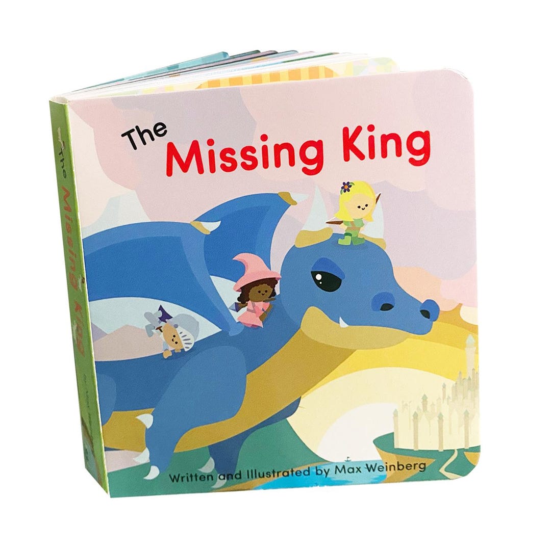 The Missing King (children's Board Book) - Etsy