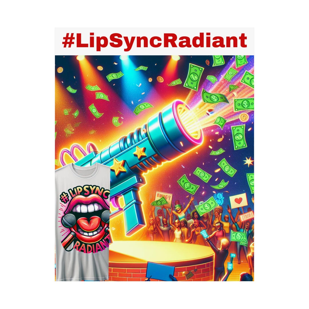 Satin Posters, Lip Syncing Contest Collectors Edition 1, Wall Art Print ...