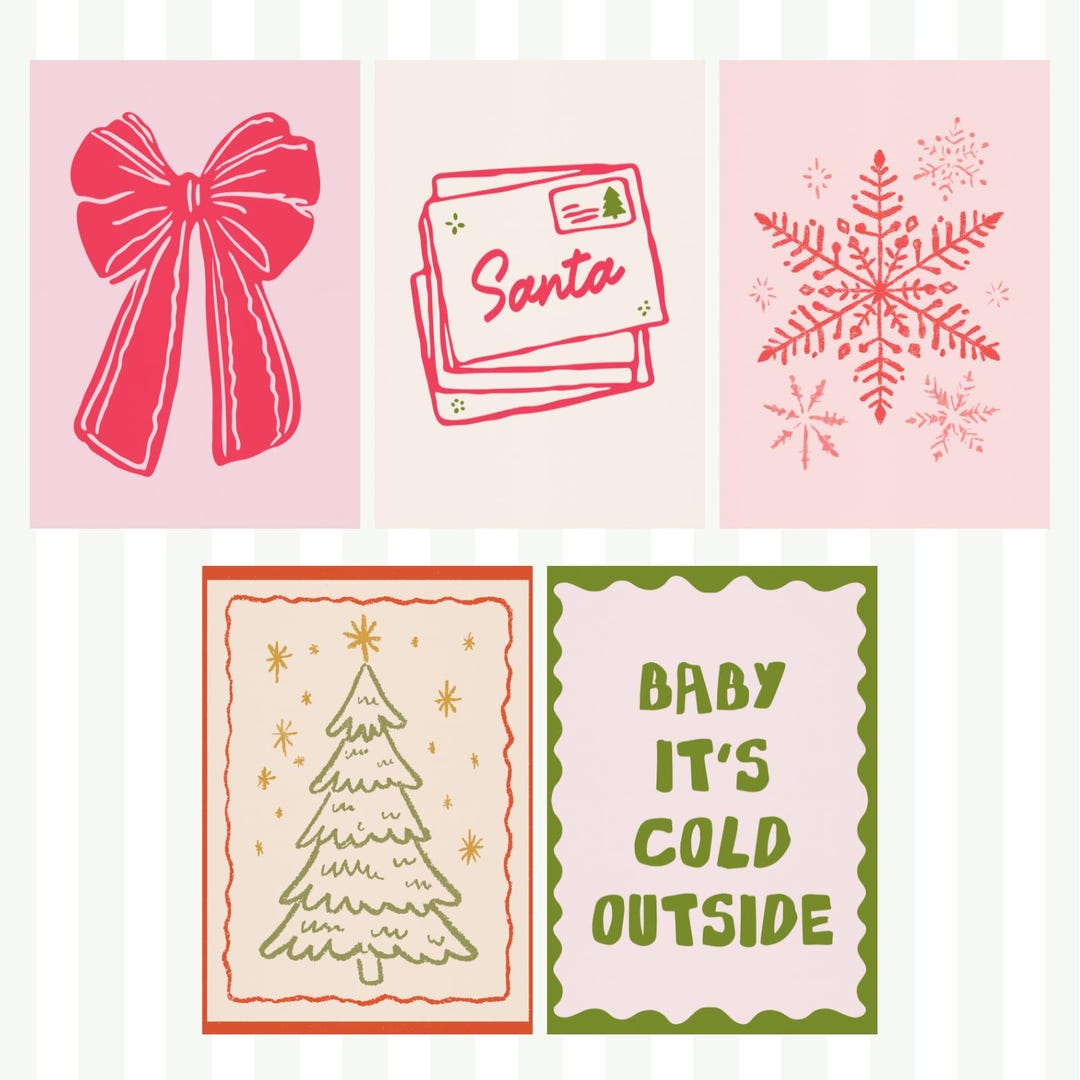 Christmas Themed Scrapbook Paper: Sticky Back Journaling Stickers ...