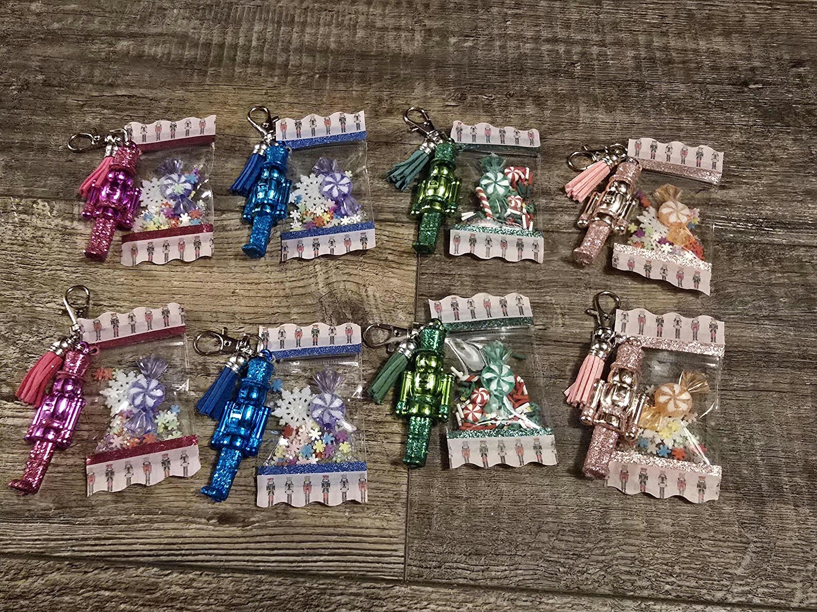 Nutcracker Candy Wrapper Shaker Charm for Junk Journal or Bag Charm - Etsy