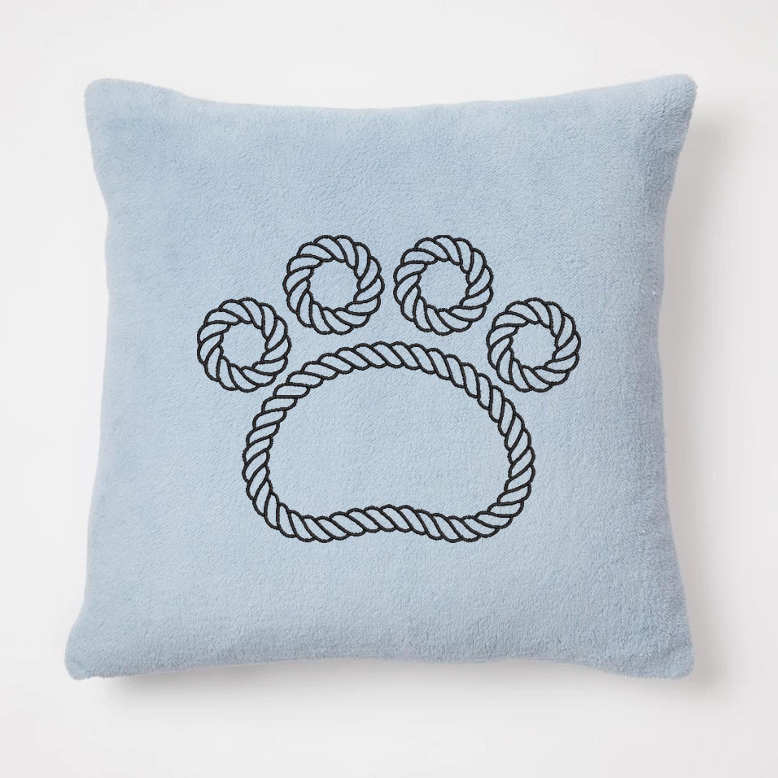 Rope Paw Stamp Embroidery Design, Animal Paw Machine Embroidery Files ...