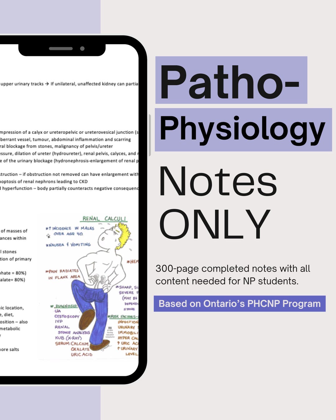 Pathophysiology Notes for Nurse Practitioner (NP) Students - Etsy