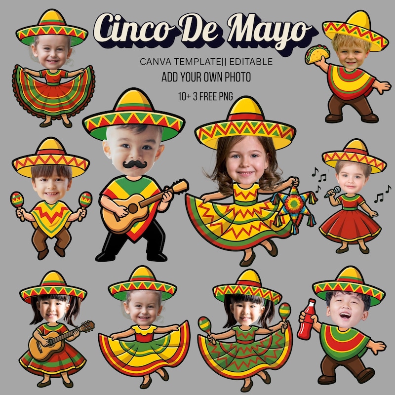 Cinco De Mayo Cutout Decorations - Etsy