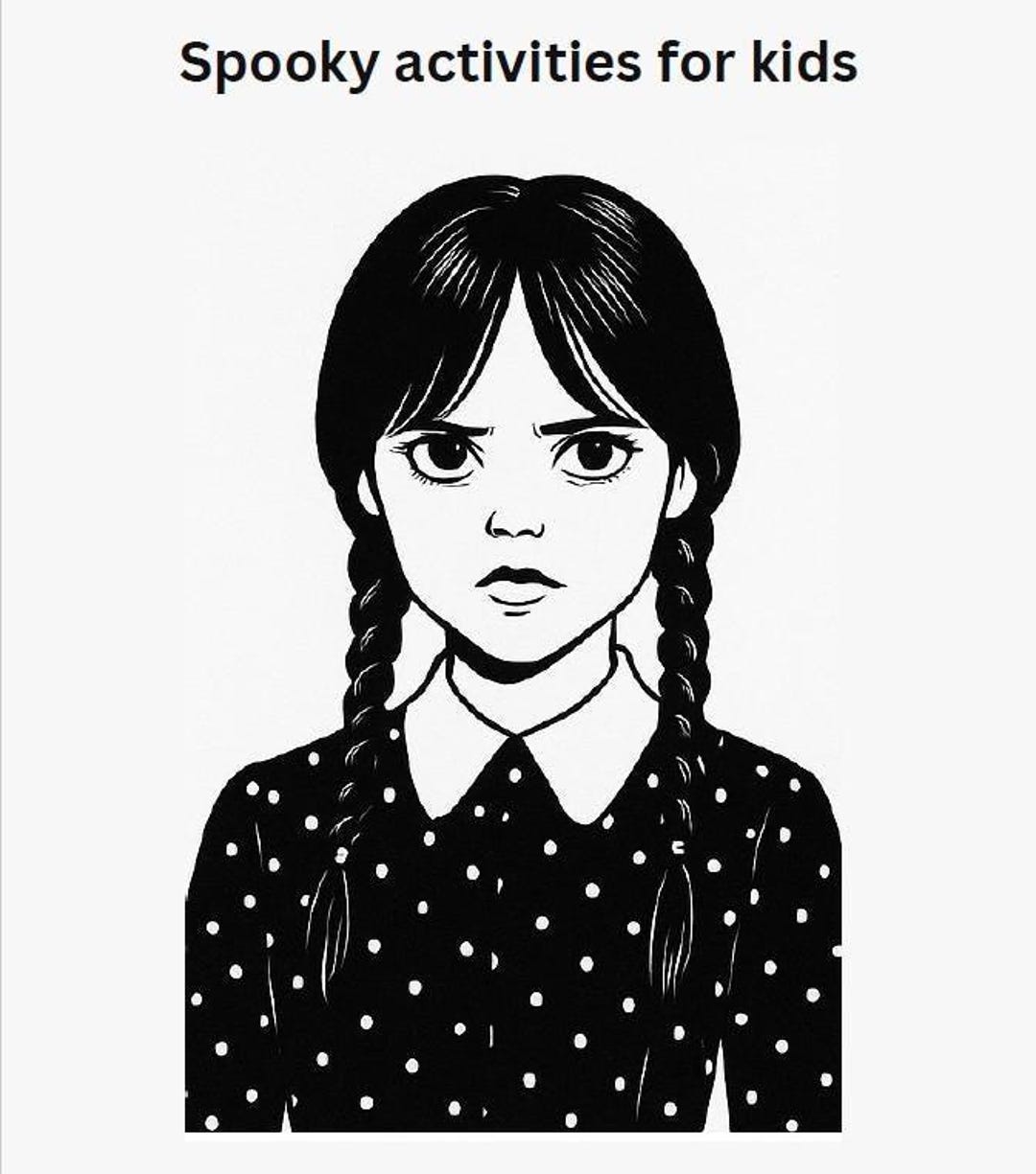 Halloween, Spooky, Wednesday, Addams, Colouring, Activities, Word Find ...