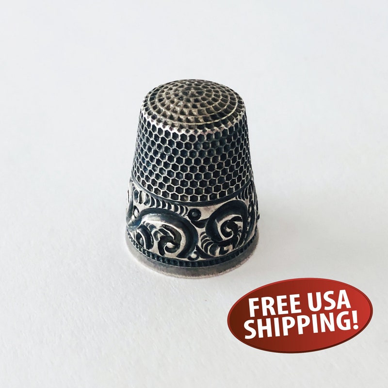 Antique Thimble - Etsy