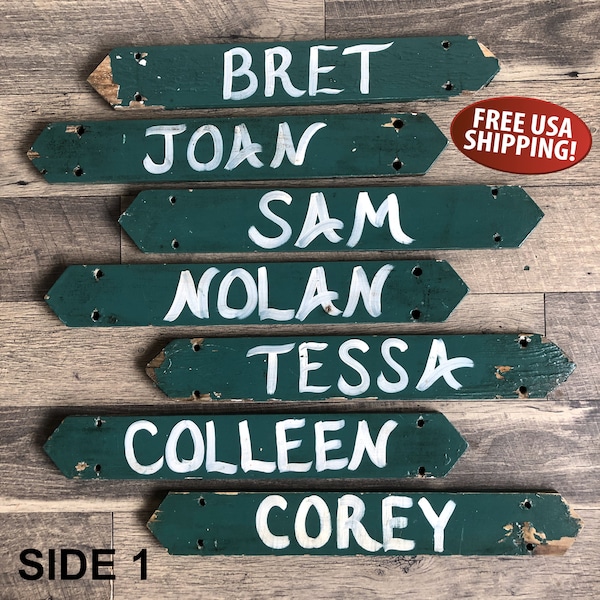 Distressed Sign - Etsy