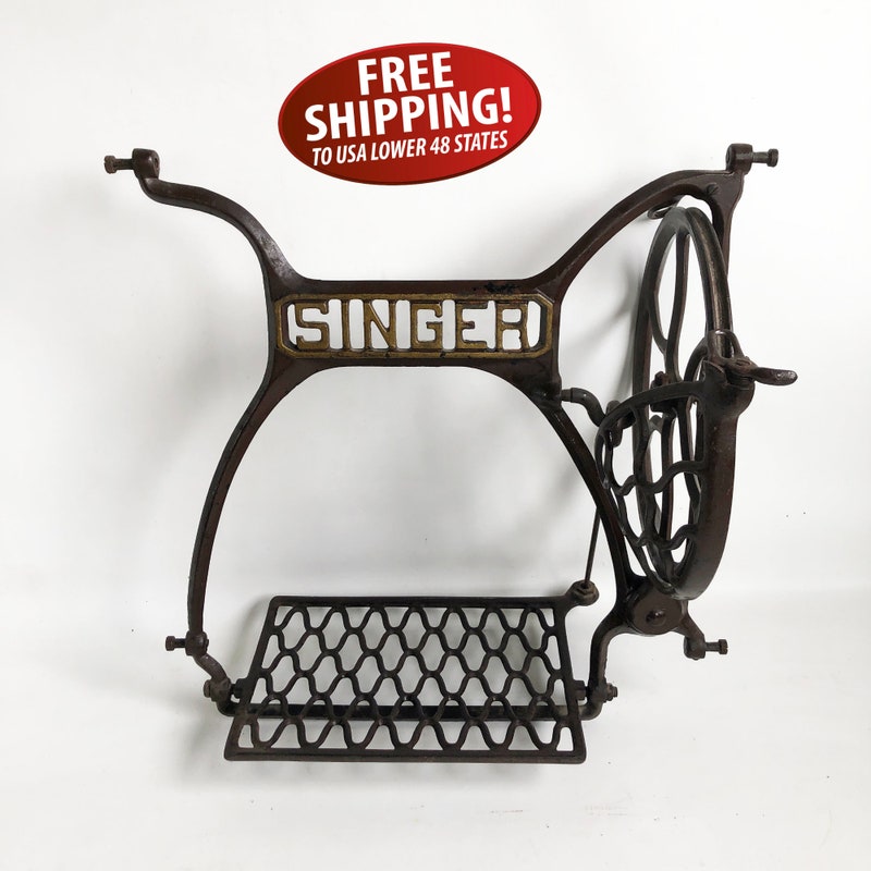 Antique Singer Pedal Sewing Machines - Etsy