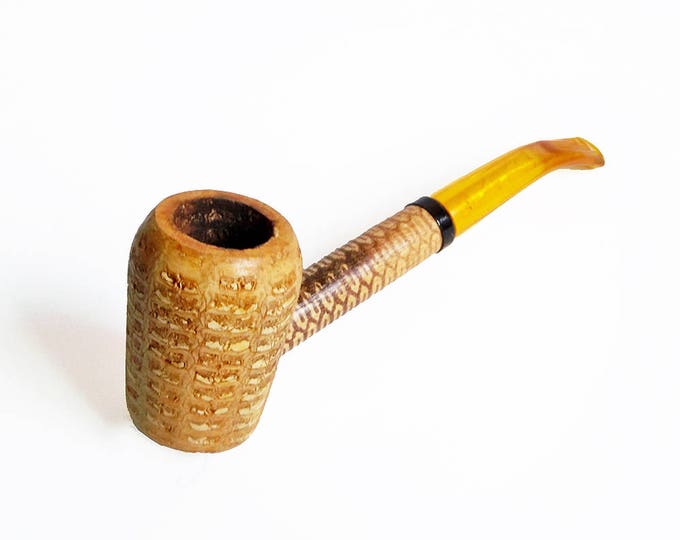 H & B Irwin S. Cobb Corn Cob Smoking Pipe - Vintage Estate Pipe - Etsy