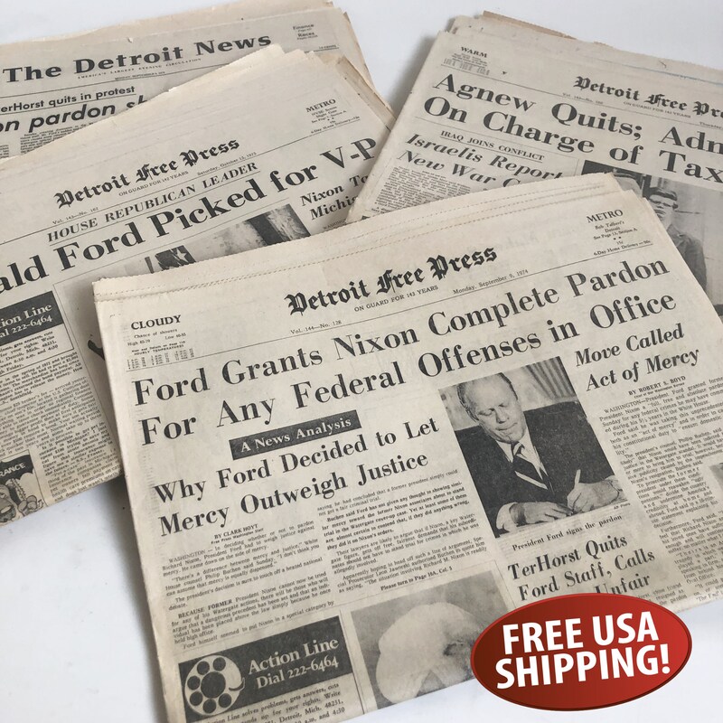 Birthday News 1973 - Etsy