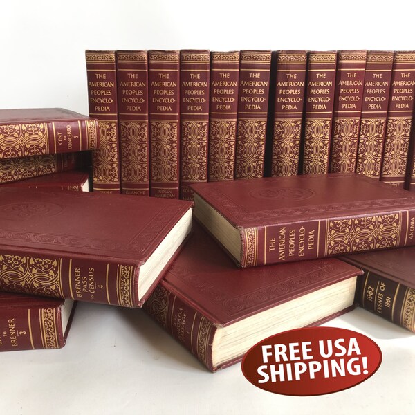 Encyclopedia Set - Etsy