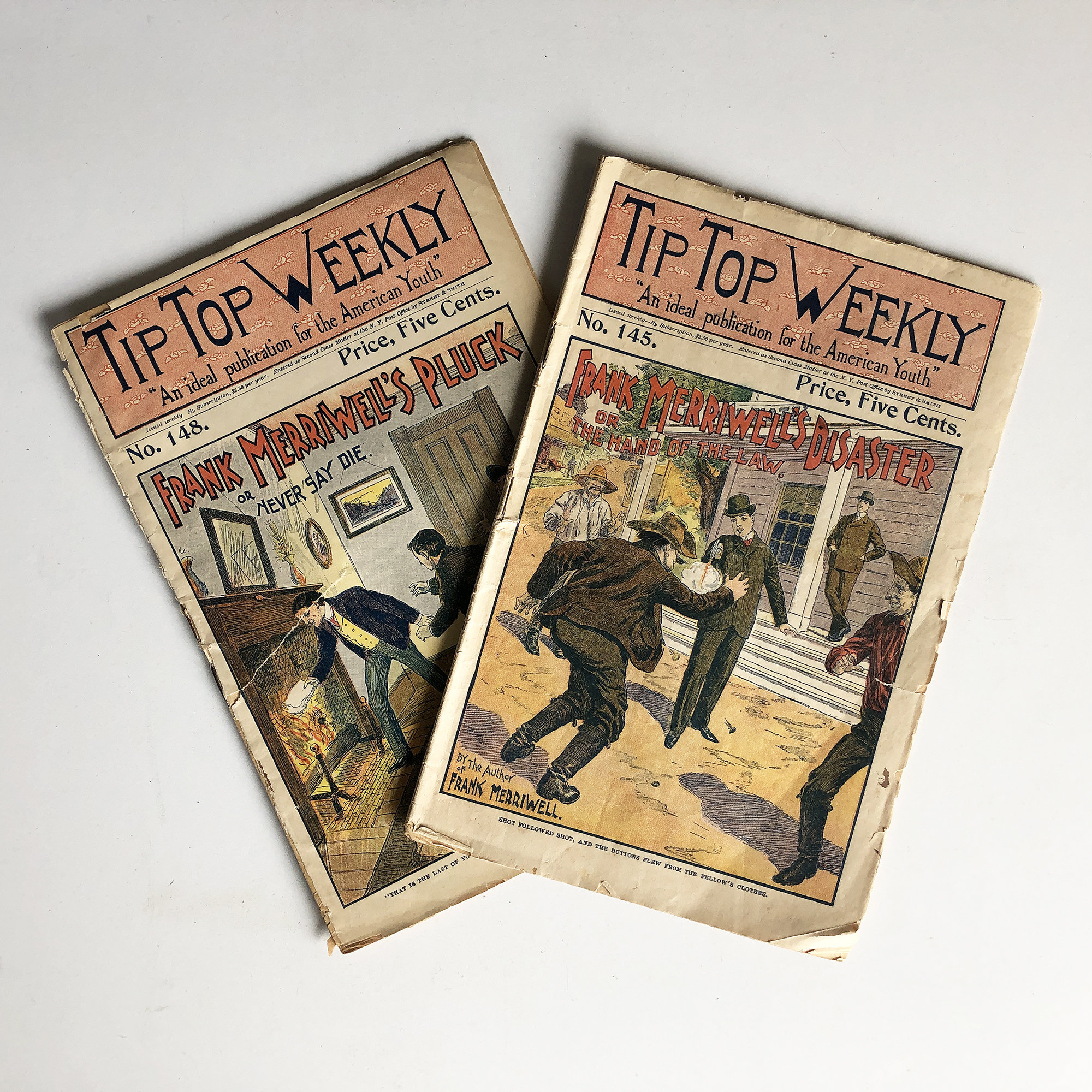 Tip Top Weekly Magazine From 1899 Antique Pulp Fiction Frank - Etsy UK