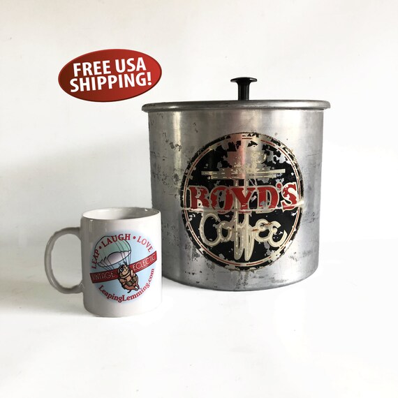 1950s Boyd's Coffee Coffee Storage Canister Restuarant - Etsy