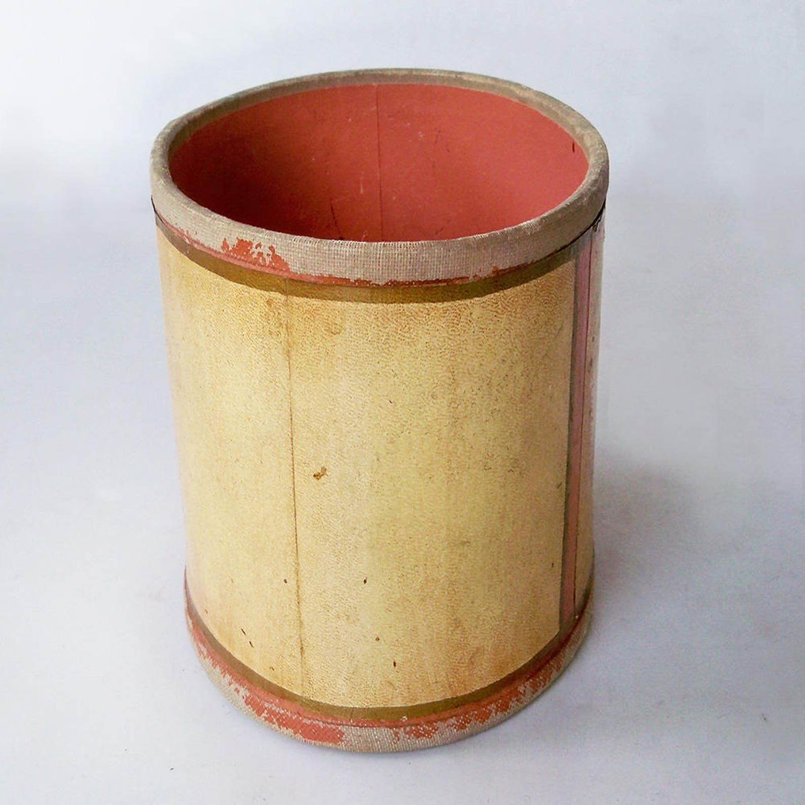 Vintage Oval Storage Box Dresser Box Bathroom Storage - Etsy